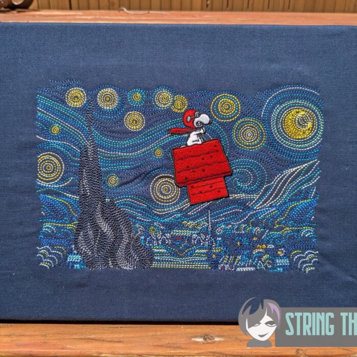 String Theory Fabric Art