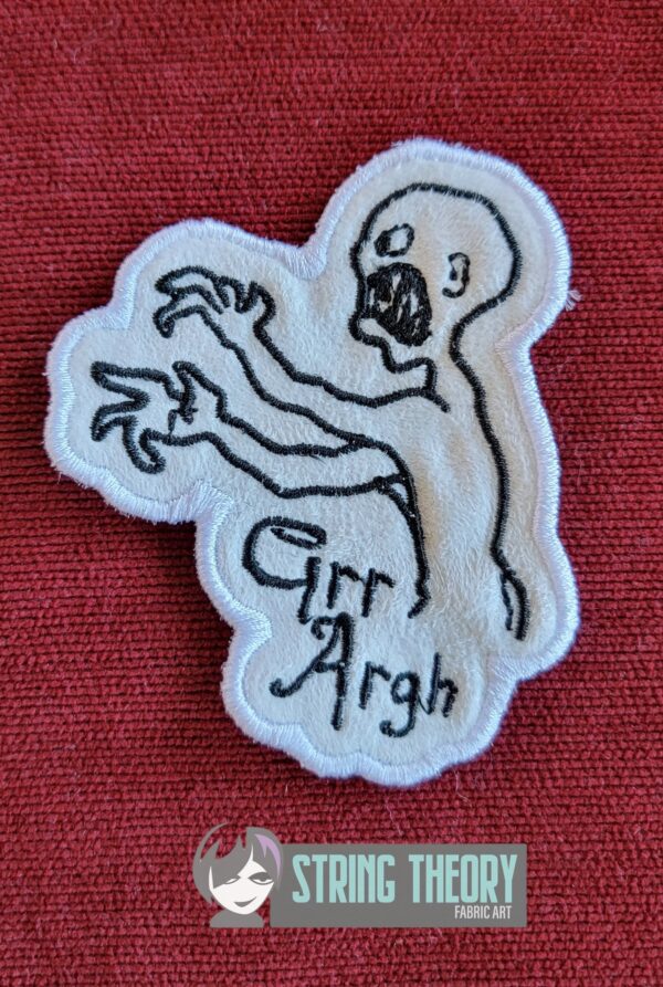 Buffy Vampire Slayer Grr Argh ITH Machine Embroidery Design